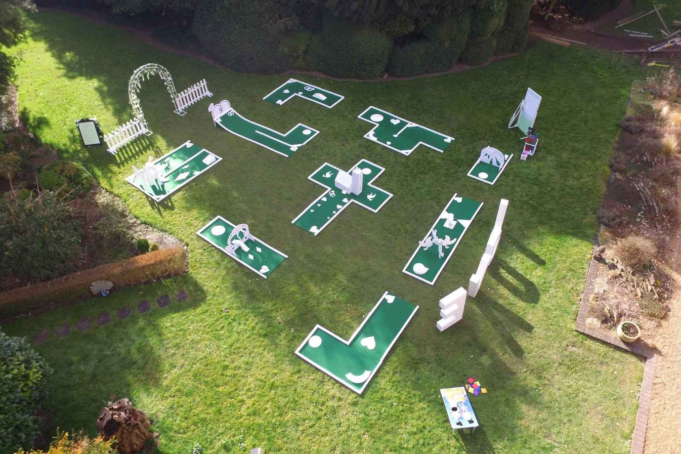 Wedding Mini Golf Course | Buy a course – Putterfingers.com