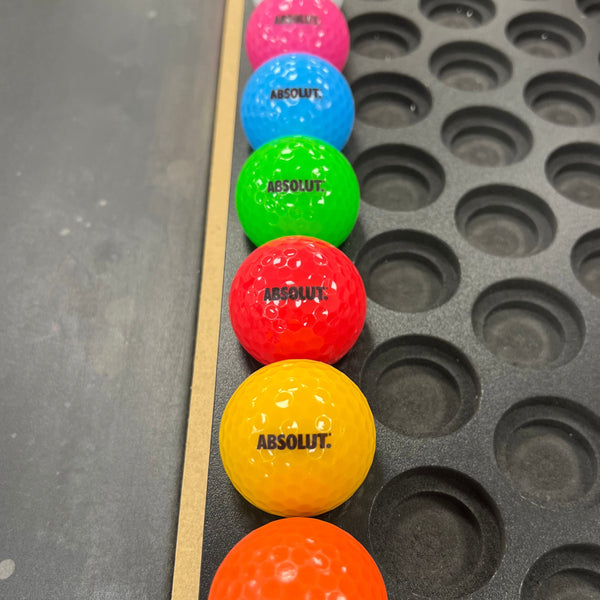 Branded UV Low Bounce Mini Golf Balls – Putterfingers.com